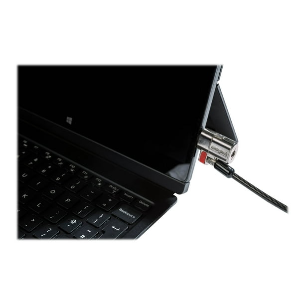 Kensington ClickSafe Keyed Laptop Lock for Wedge-Shaped Lock Slot ...