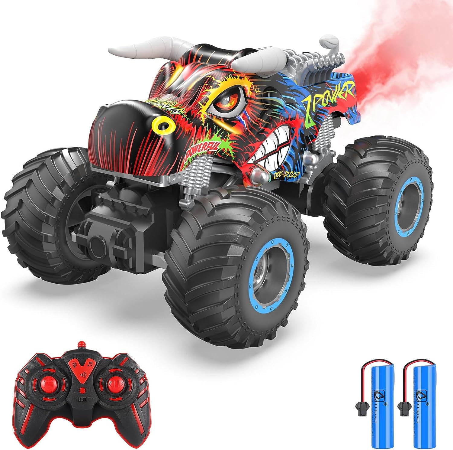 Remote Control Monster Truck, 2.4GHz All Terrain Remote Control Monster ...
