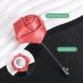 24-Pack Flower Lapel Pins for Men, Rose Boutonnieres Pin Groom Wedding ...