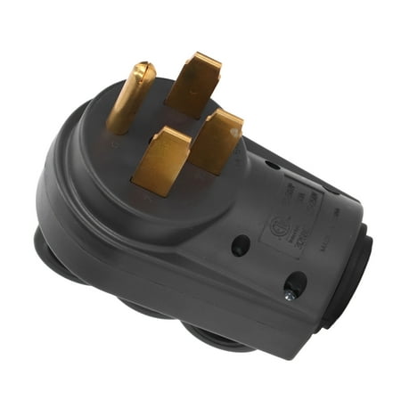 50A RV Plug, RV Plug Replacement Excellent Electrical Conductivity NEMA ...