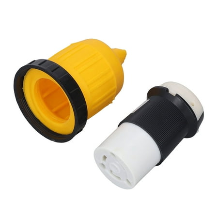 Locking Connector, 30A Twist Lock AC 125V Electrical Conductivity Short ...