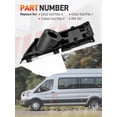 Fuel Filler Door Housing Gas Door w/Cover For 2015-2024 Ford Transit ...