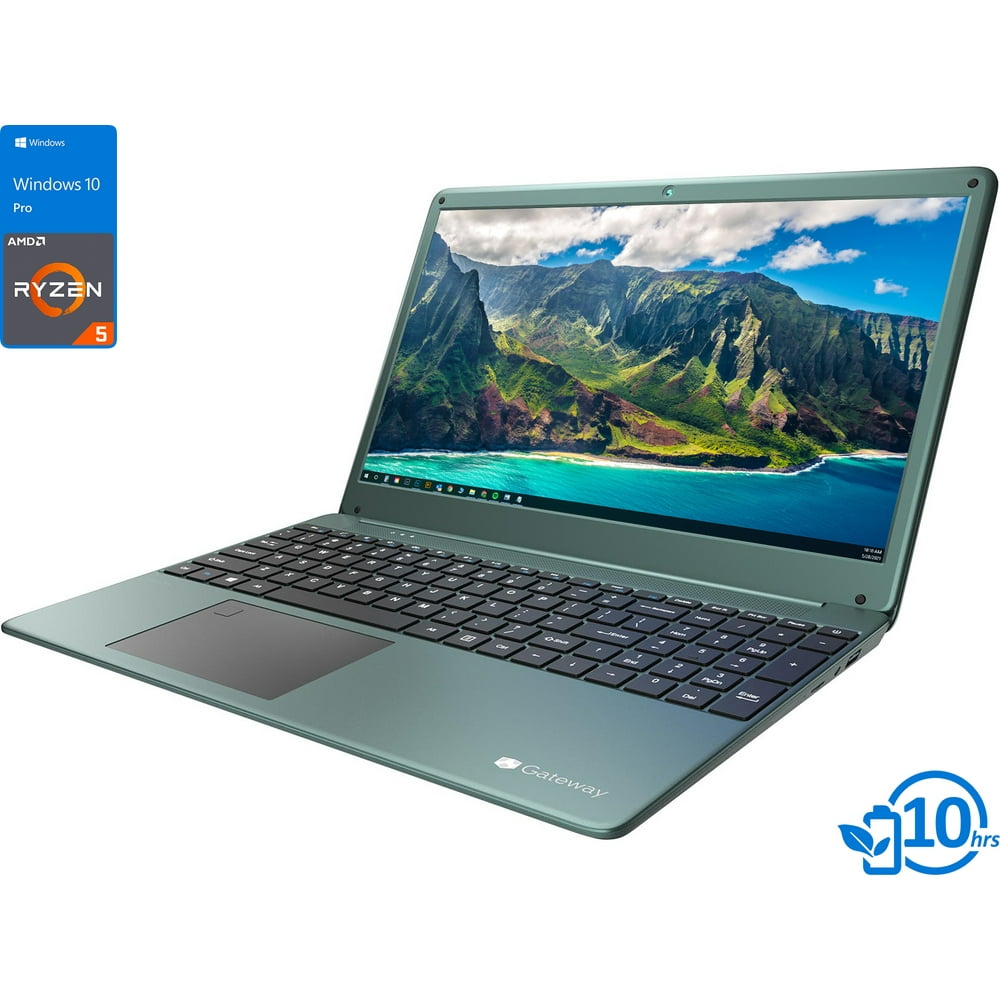 Gateway Ultra Slim Notebook, 15.6" IPS FHD Display, AMD Ryzen 5 3450U ...