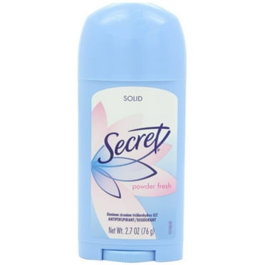 Secret Solid Antiperspirant and Deodorant Shower, Powder Fresh, 1.7 oz ...