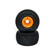 (2) Lawn Trac Wheel Assemblies 24x12.00-12 Fits Scag Turf Tiger 61" 72 ...