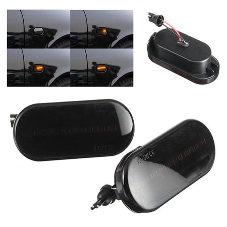 2 Pieces Led Dynamic Side shell marker Marker Flashing Sequential Light ...