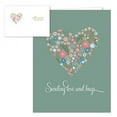 Canopy Street Sympathy Card Assortment Pack of 25 with 5 Designs, 4 5/8 ...