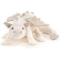 Jellycat Snow Dragon Stuffed Animal, Large 19.5 inches - Mythical Plush ...