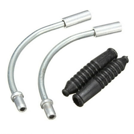 Cycle Bike Bicycle V Brake Pipes & Rubber Noodles Front & Rear ...