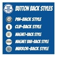 Angel Buttons 2.25 inch clip-back button Martin Luther king Jr. Day ...