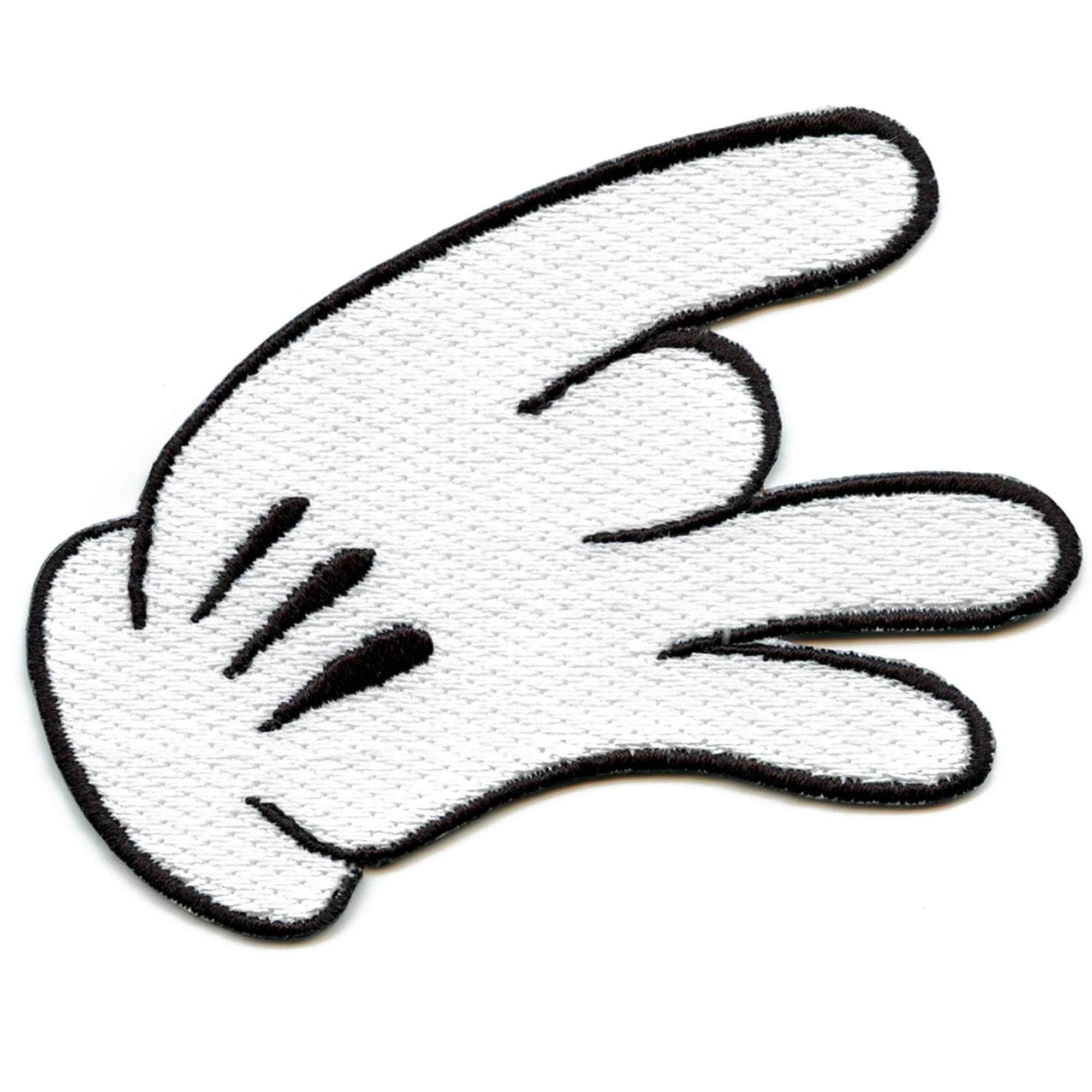 Triple D Dallas Hand With Glove Fingers Embroidered Iron On Patch ...