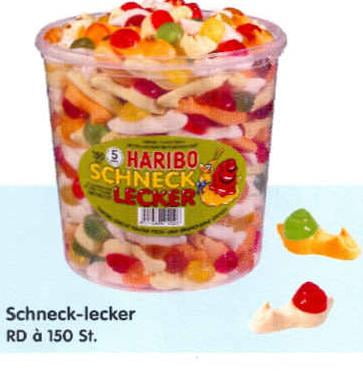 Haribo Schneck-Lecker, Snails, Tub - Walmart.com
