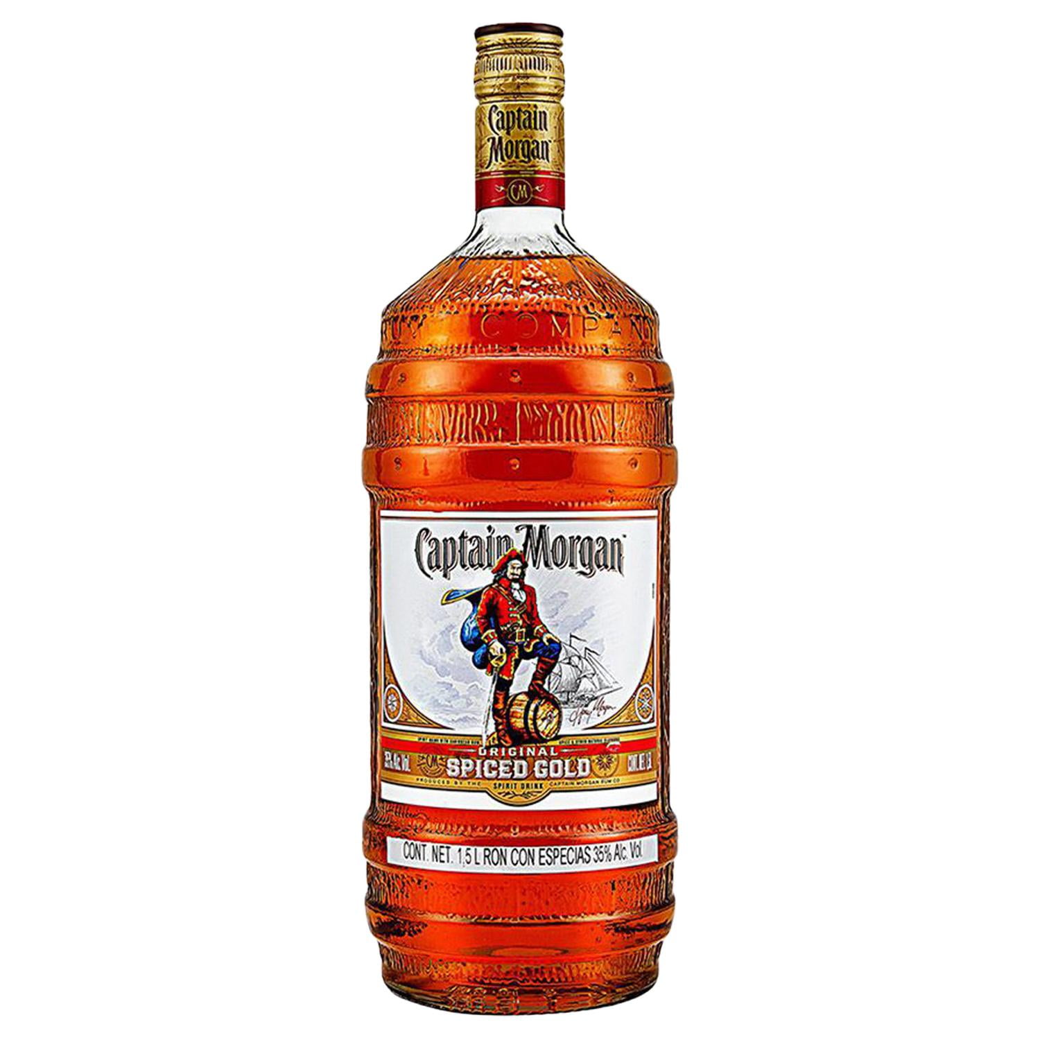 Pack de 6 Ron Capitan Morgan Spiced 1.5 L Captain Morgan | Walmart en línea