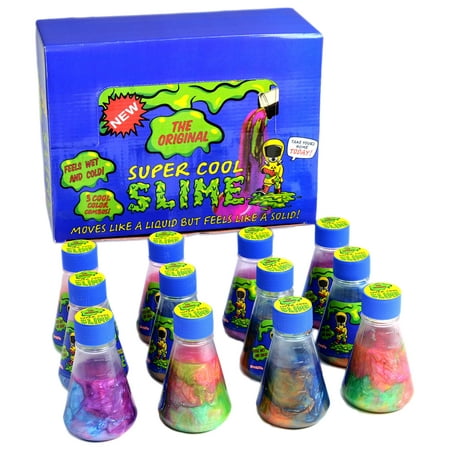 The Original Slime - Pack of 12 Cool and Holographic Slimes Perfect for ...
