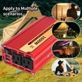 1600W,Power Inverter,DC 12V/24V to AC,Car Inverter With Dual USB Car ...
