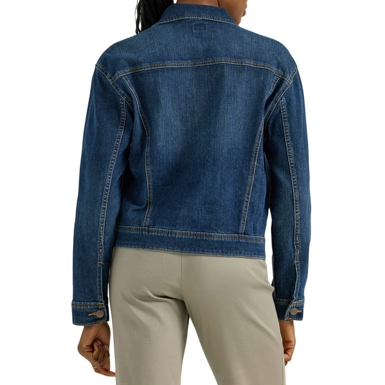 Lee Women's Loose Fit Heritage Denim Jacket - Walmart.com Lee Women's Loose Fit Heritage Denim Jacket - Walmart.com