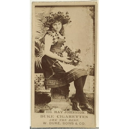 Card Number 230 May Johnston from the Actors and Actresses series (N145 ...