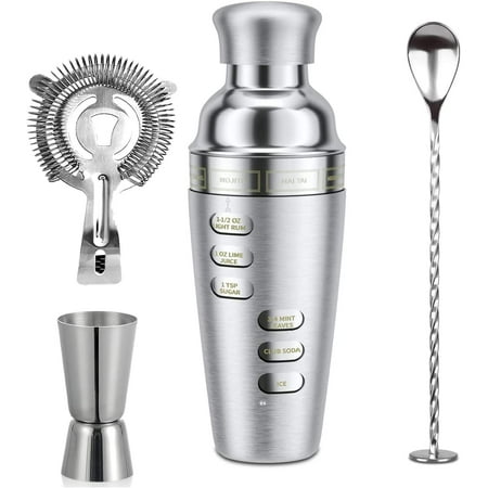 Boston Cocktail Shaker Set, Stainless Steel Cocktail Making Set ...