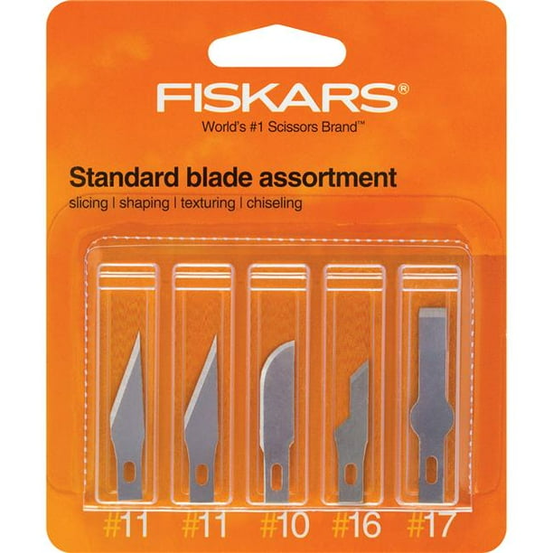 Fiskars Standard Blade Assortment 5/Pkg - Walmart.com
