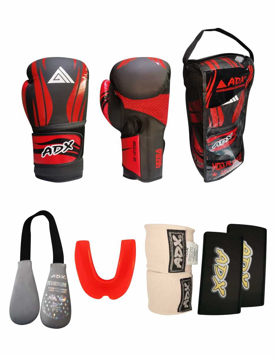 Kit 2 Guantes de Entrenamiento Para Box Mod AliPk + Completos ADX ...