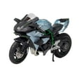 MAE 1:12 Kawasaki Ninja H2R Toy Motorcycle Diecast Metal Model Racing ...