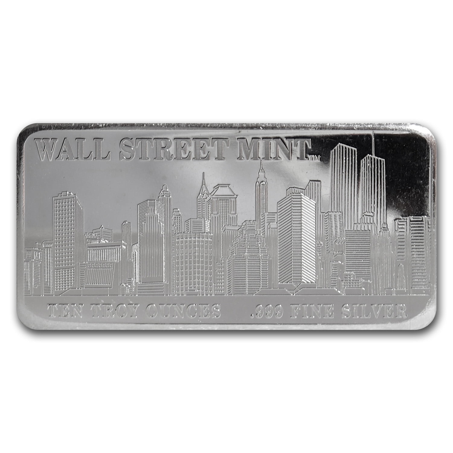 10 oz Silver Bar - (Type 1) - Walmart.com