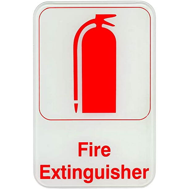 Update International "Fire Extinguisher" Sign - Walmart.com