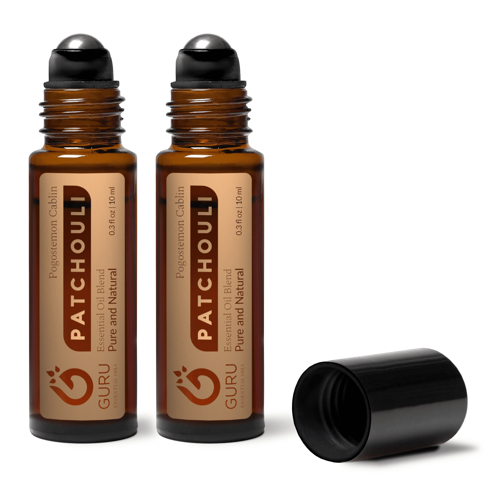 Patchouli Essential Oil Roll On 2 Pack Patchouli Perfume Oil For Skin Care Hair And Massage