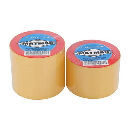 Matman Mat Tape Wrestling, Grappling, Exercise Mats 3" and 4" 8 Mil ...