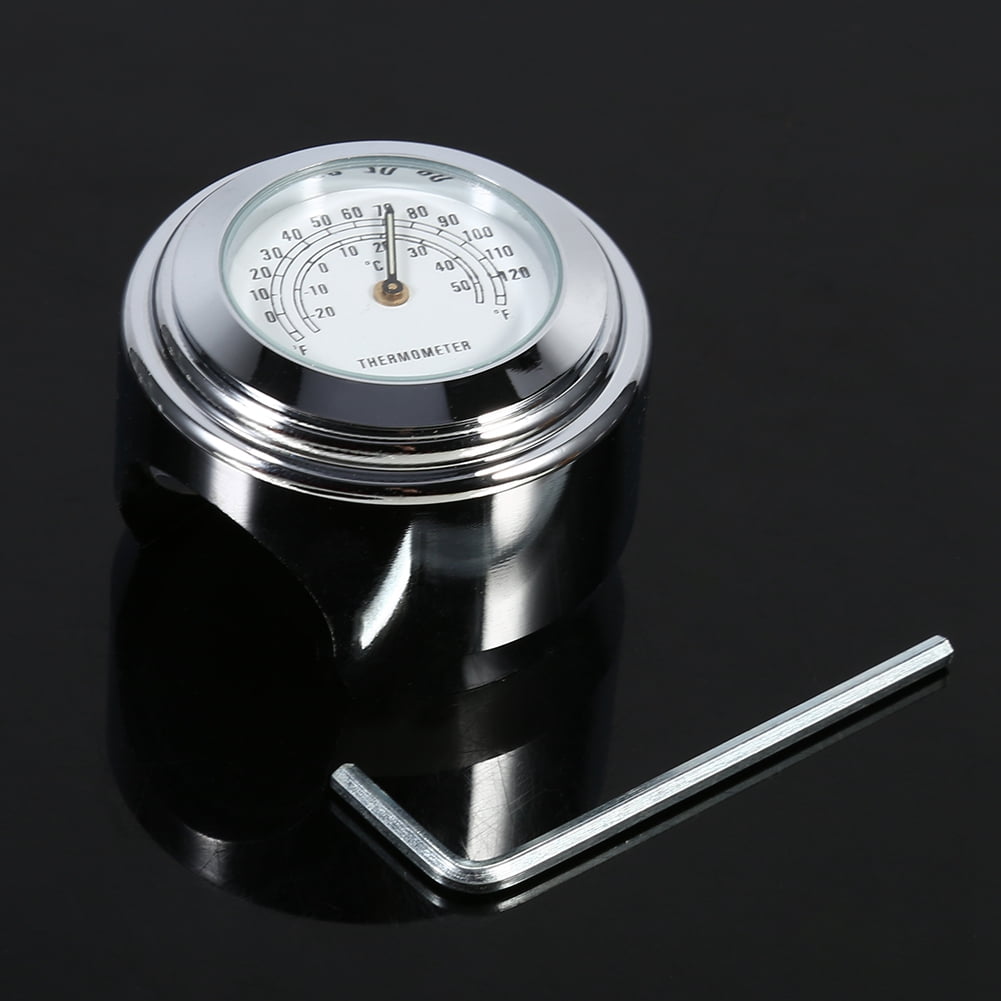 Handlebar Thermometer, Waterproof Handlebar Temp Gauge, Temp Dial Gauge ...