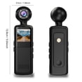 Mini Action Camera 1080P Full HD, 180° Rotating Lens, Sports Camera ...