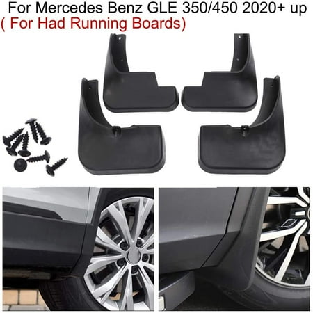 4Pcs Car The Fender Mud Flap Splash Guard Fender Mudguard Mudflap for ...
