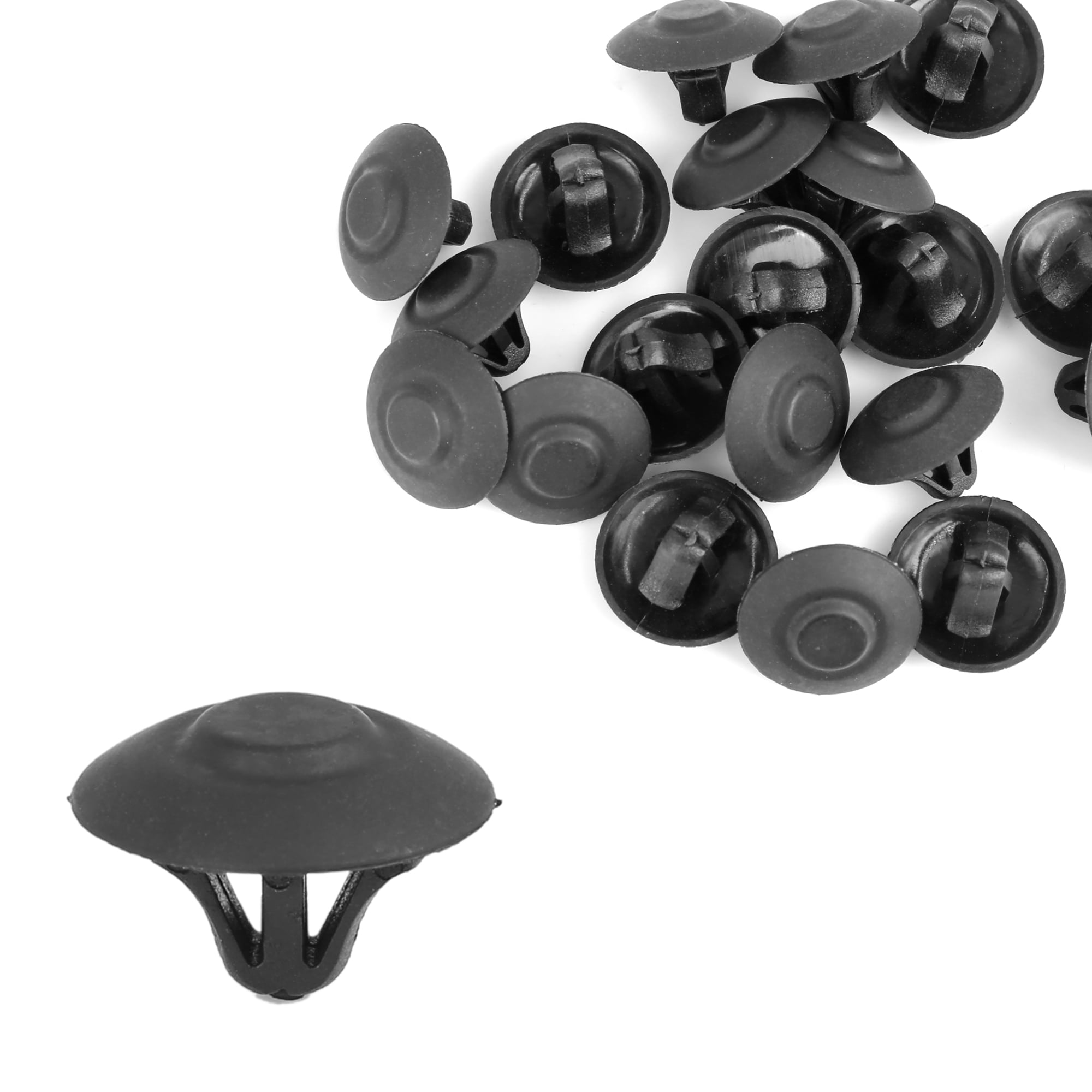 20pcs Hood Insulation Pad Clip Retainer Fastener Rivet Black for ...