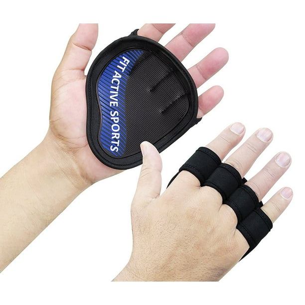Fit Active Sports The Gripper Weight Lifting Gloves with Wrist Wraps ...