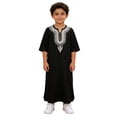Byoo Infant Girls Short Sleeve Kaftan with Ornate Embroidery V-Neck ...