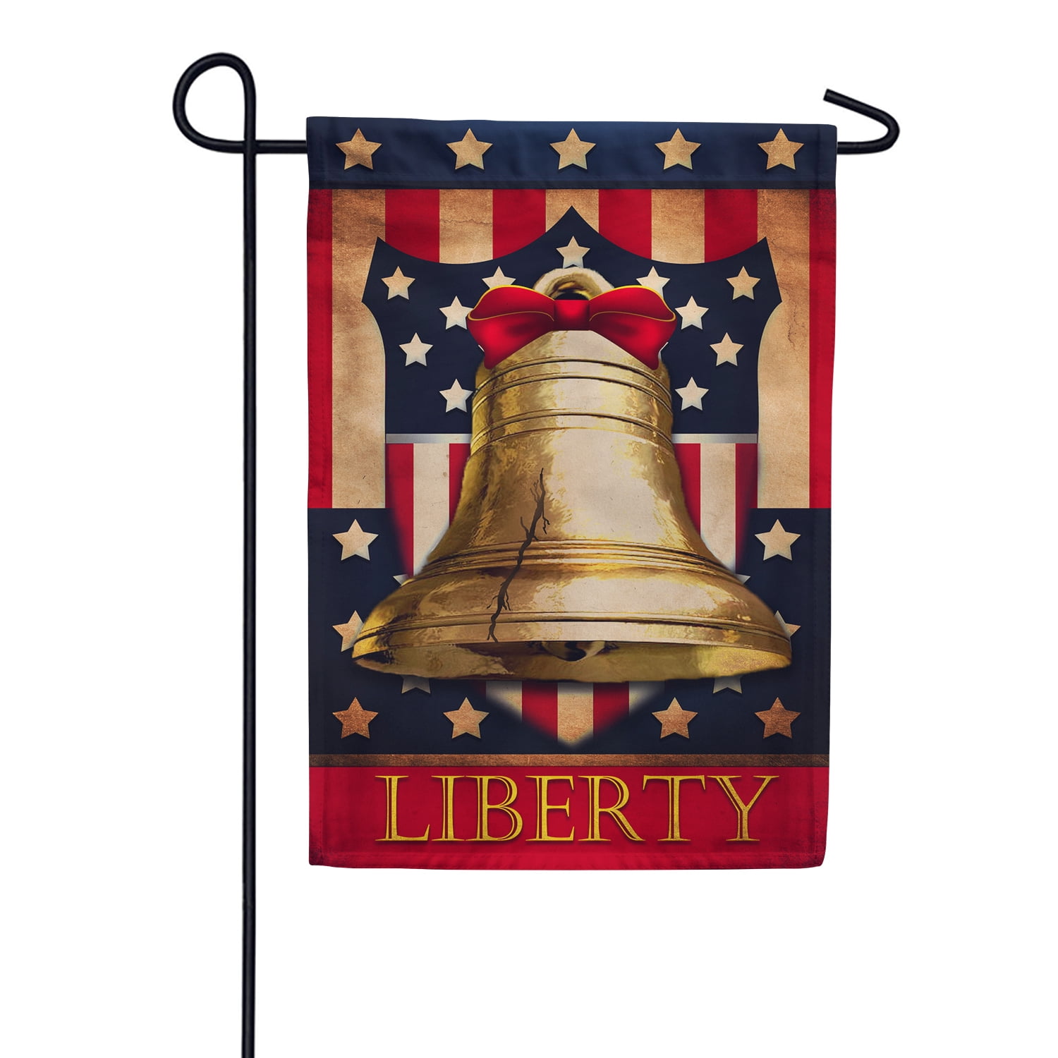 America Forever Liberty Bell Garden Flag - 4th of July, Memorial Day ...