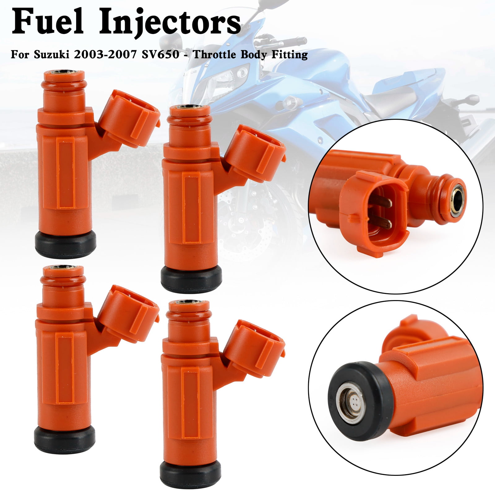 Click here for Motorgenic 4pcs Fuel Injector 15710-17g00 For Suzu... prices