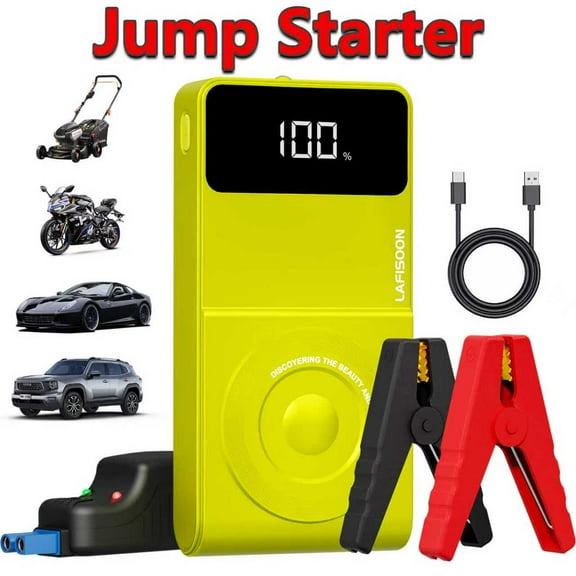 GP4000 Jump Starter 4000A Peak Car Starter (All Gas,up to 10.0L Diesel ...