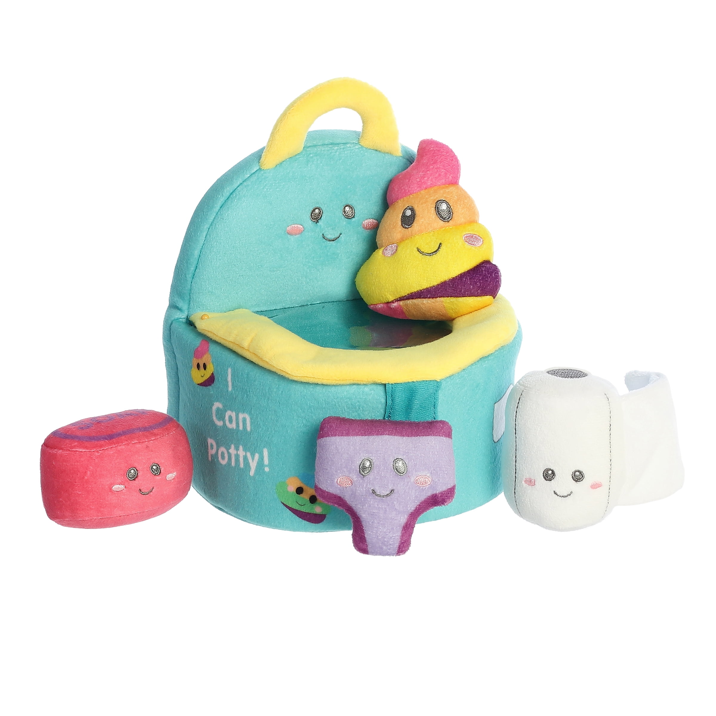 ebba - Baby Talk - 7" My First Potty Plush - Walmart.com