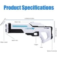 Dual Nozzle Automatic Electric Water Blaster, 400CC Capacity 33Ft Long ...