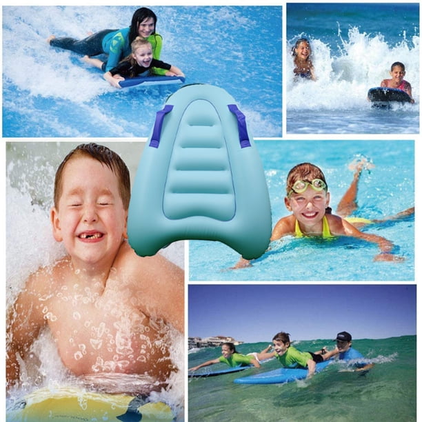 SuoKom Inflatable Surfboard Portable Bodyboard With Handles Lightweight ...