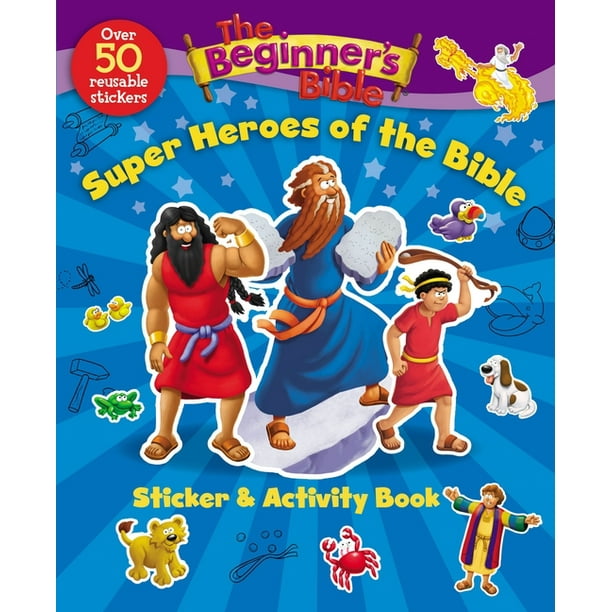 The Beginner's Bible Super Heroes of the Bible Sticker and Activity ...