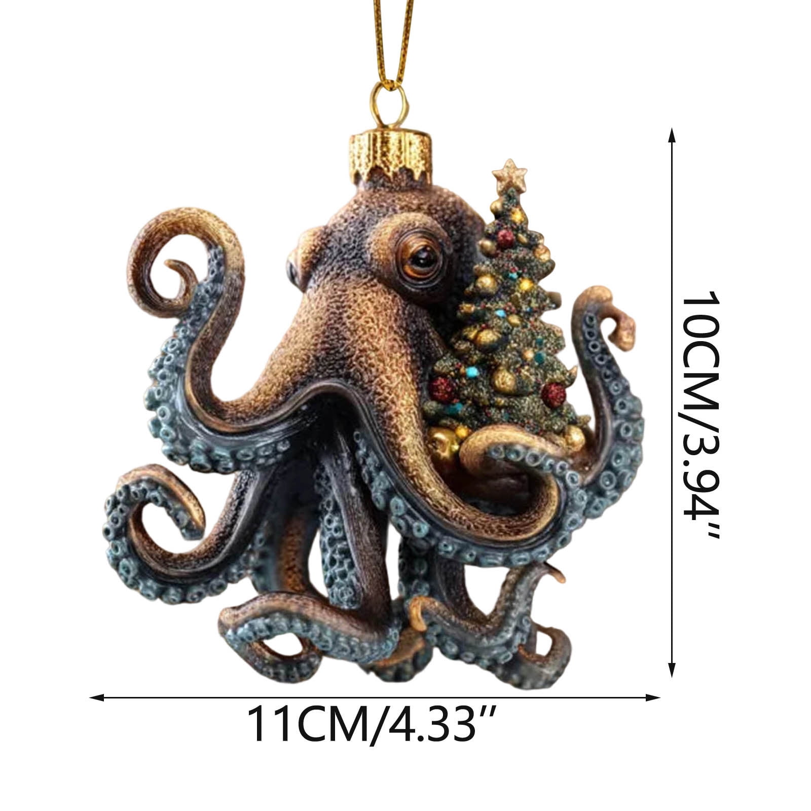 Click here for Cheapark Gift Christmas Octopus Series Ornaments -... prices