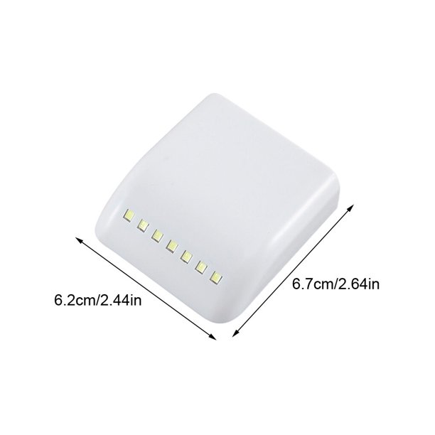 Under Cabinet Lights 7LED Closet Sticky Wardrobe Lights Battery ...