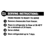 Great Value Turtle Cheesecake, 6 oz, 2 Count, New York style with ...