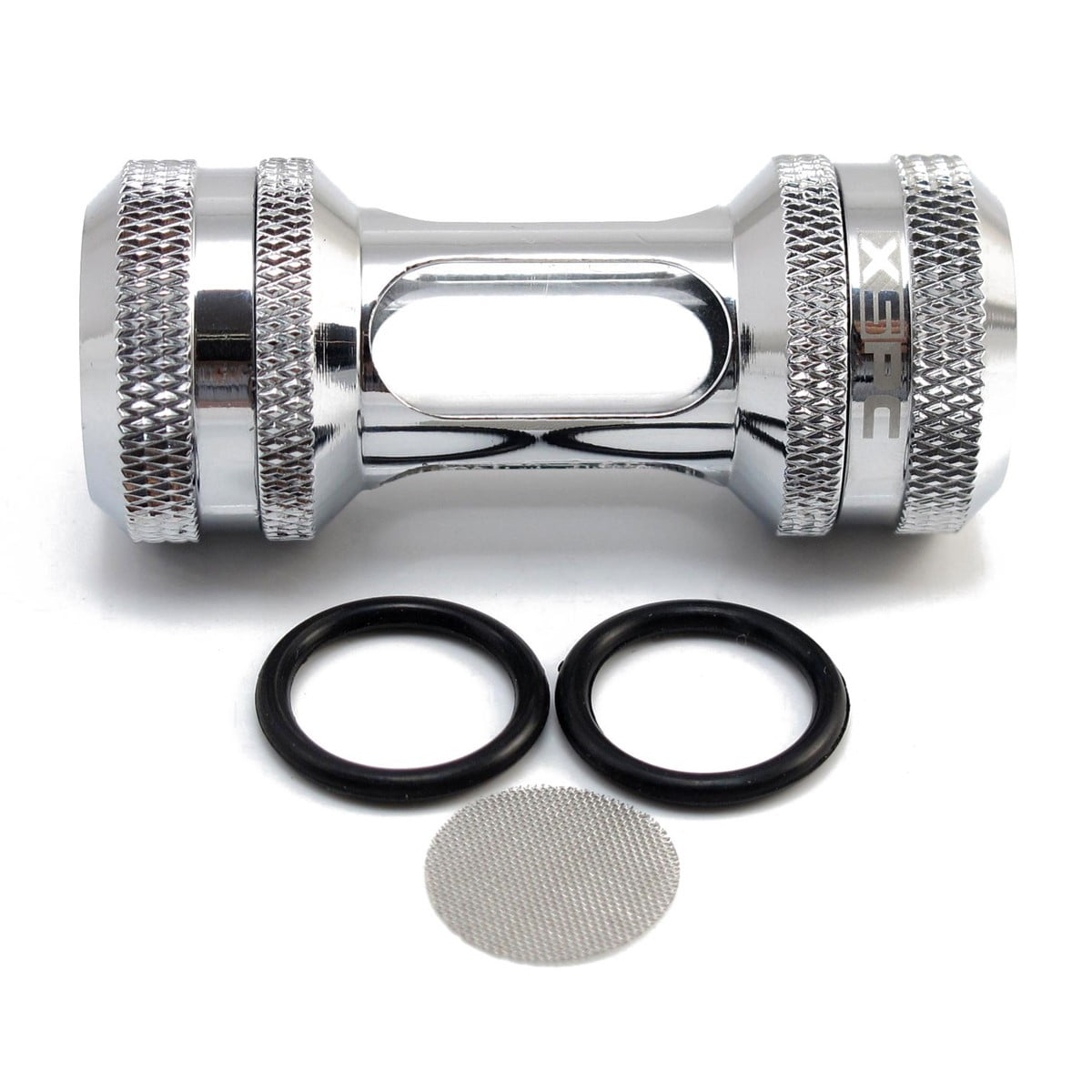 XSPC G1/4" Inline Filter, Chrome - Walmart.com
