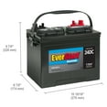 EverStart Lead Acid Marine & RV Deep Cycle Battery, Group Size 24DC 12 Volt, 690 MCA - Walmart.com