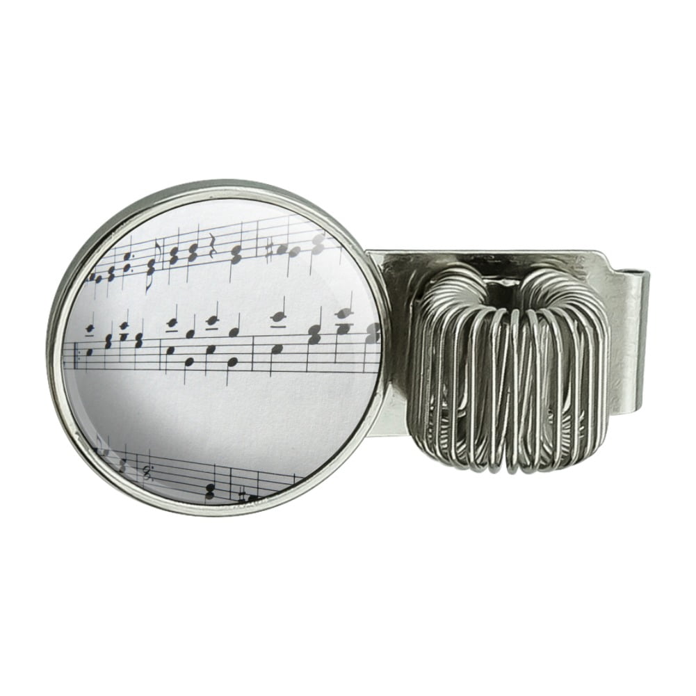 Sheet Music Musical Notes Score Musician Pen Holder Clip Accessory for ...