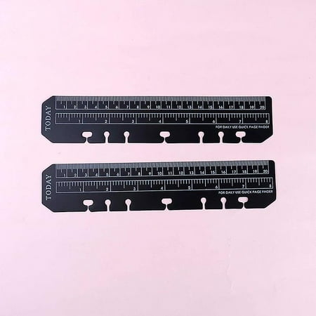 A5/a6/a7 6 Holes Ruler For Binder Planner - Notebooks Office School ...