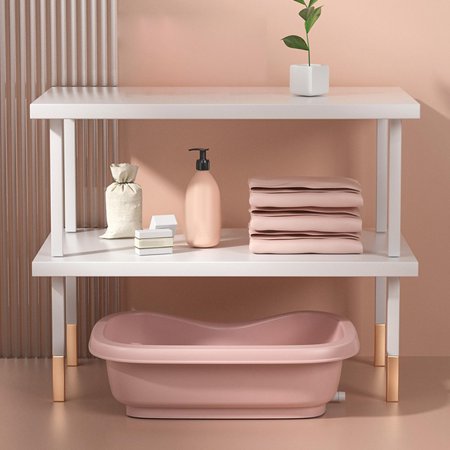 Bed Basin Bathing Aid Wash Tub Washing Barber Shop Elderly Pink ...